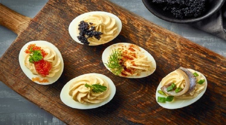 Eier mit Sardellencreme - Großmutters Küche - LCHF Deutschland